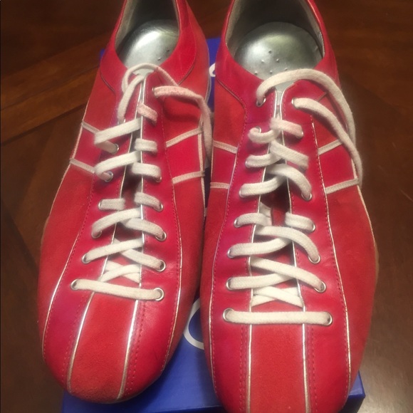 Cole Haan | Shoes | Red Cole Haan Sneakers | Poshmark